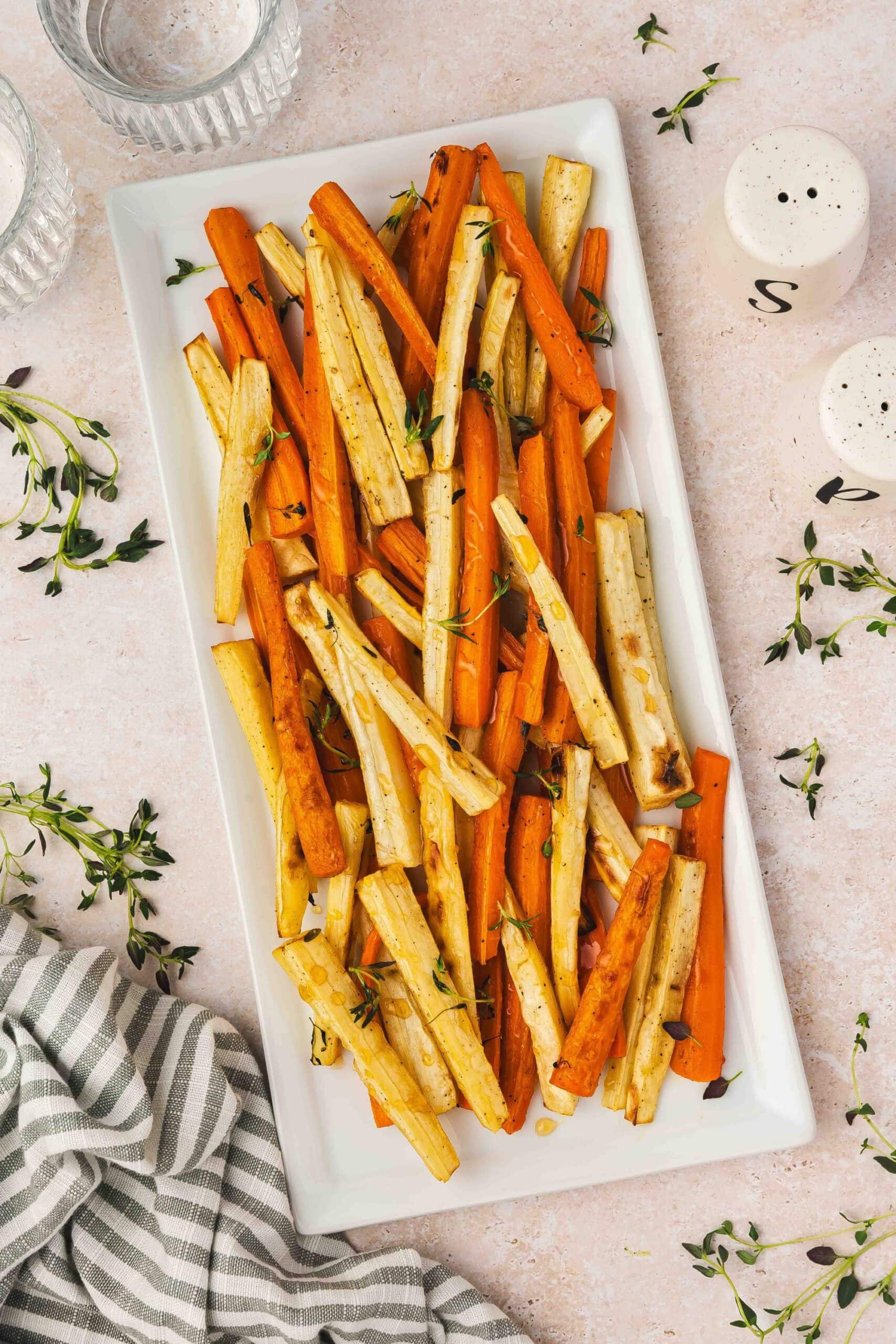 Oven Roasted Parsnips And Carrots | Easy Holiday Side Dish - Hungry Whisk